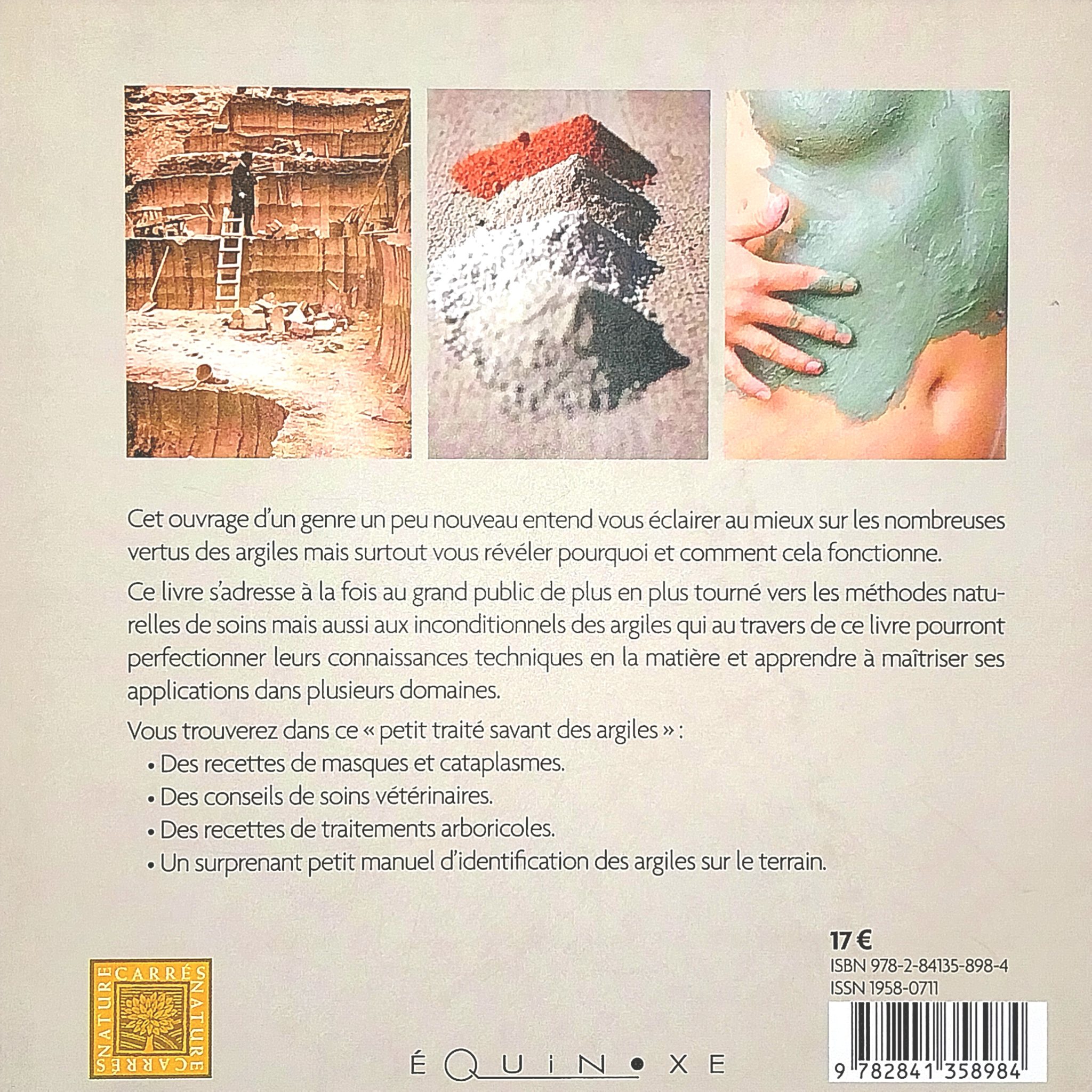 Argile Verte Montmorillonite - Vente en sacs de 25 Kg - Argiles ABM